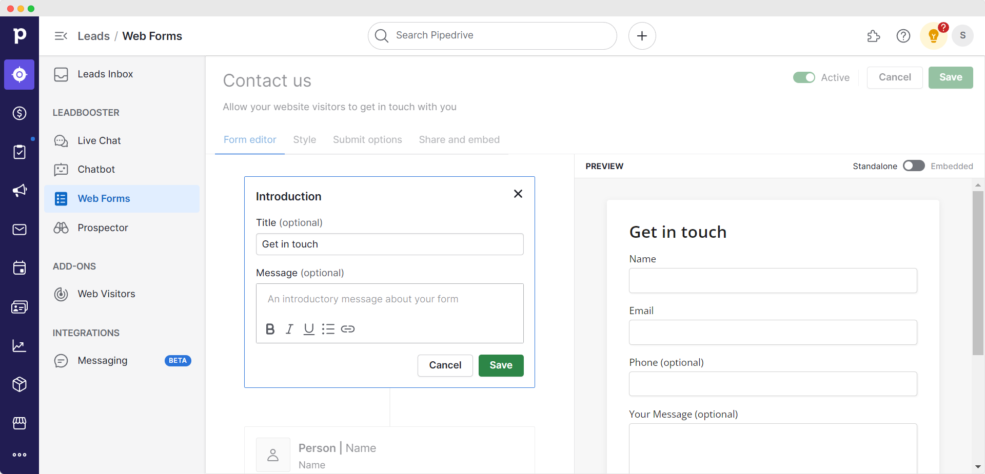 How to Create Pipedrive Forms with Conditional Hidden Fields